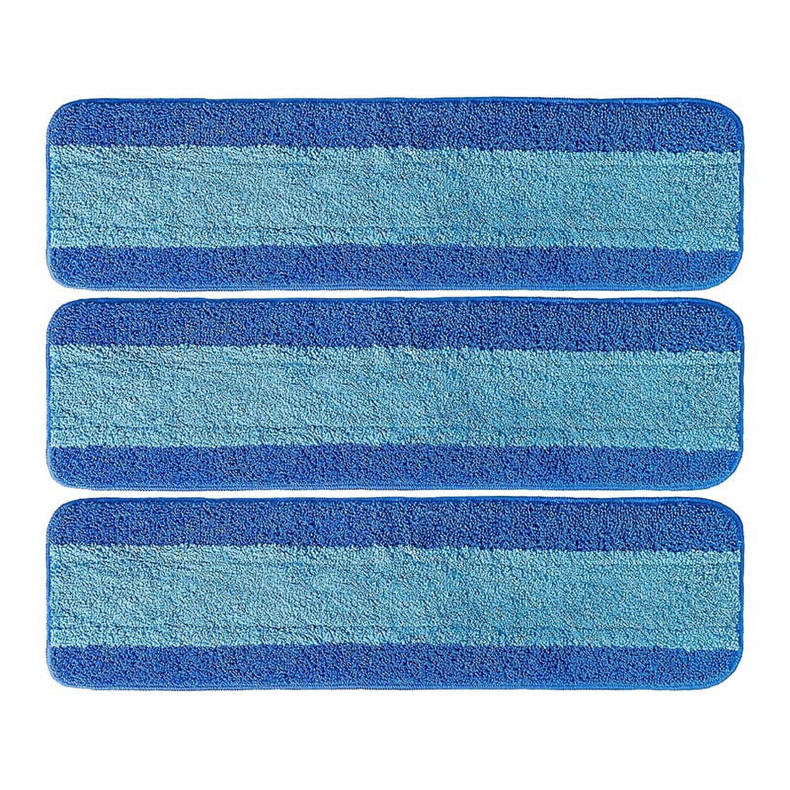 3 Pack Microfiber Mop Pads for Cleaning Pad Compatible with Hardwood ...