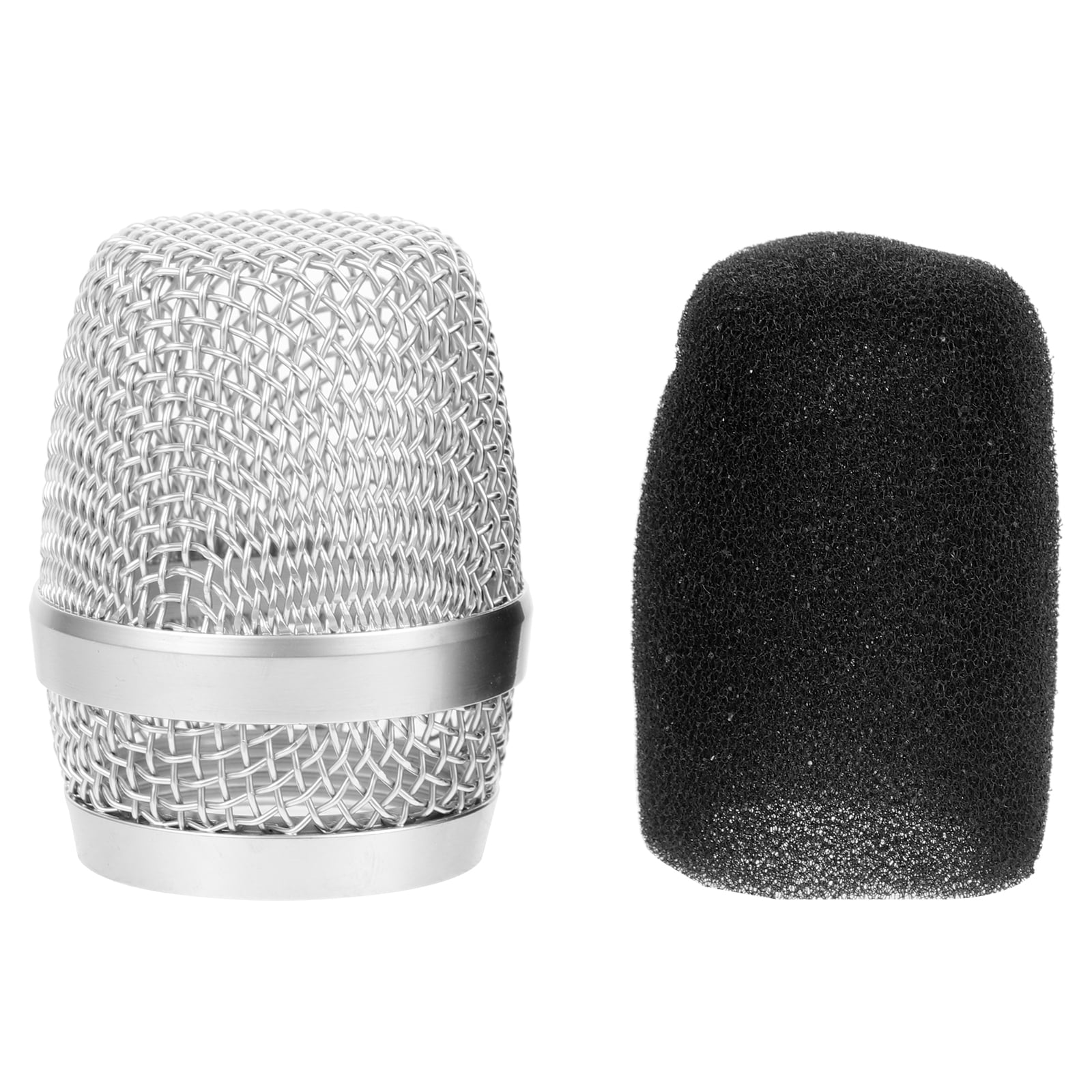 3 Pack Microphone Head Accessory Microphones Component Metal - Walmart.com