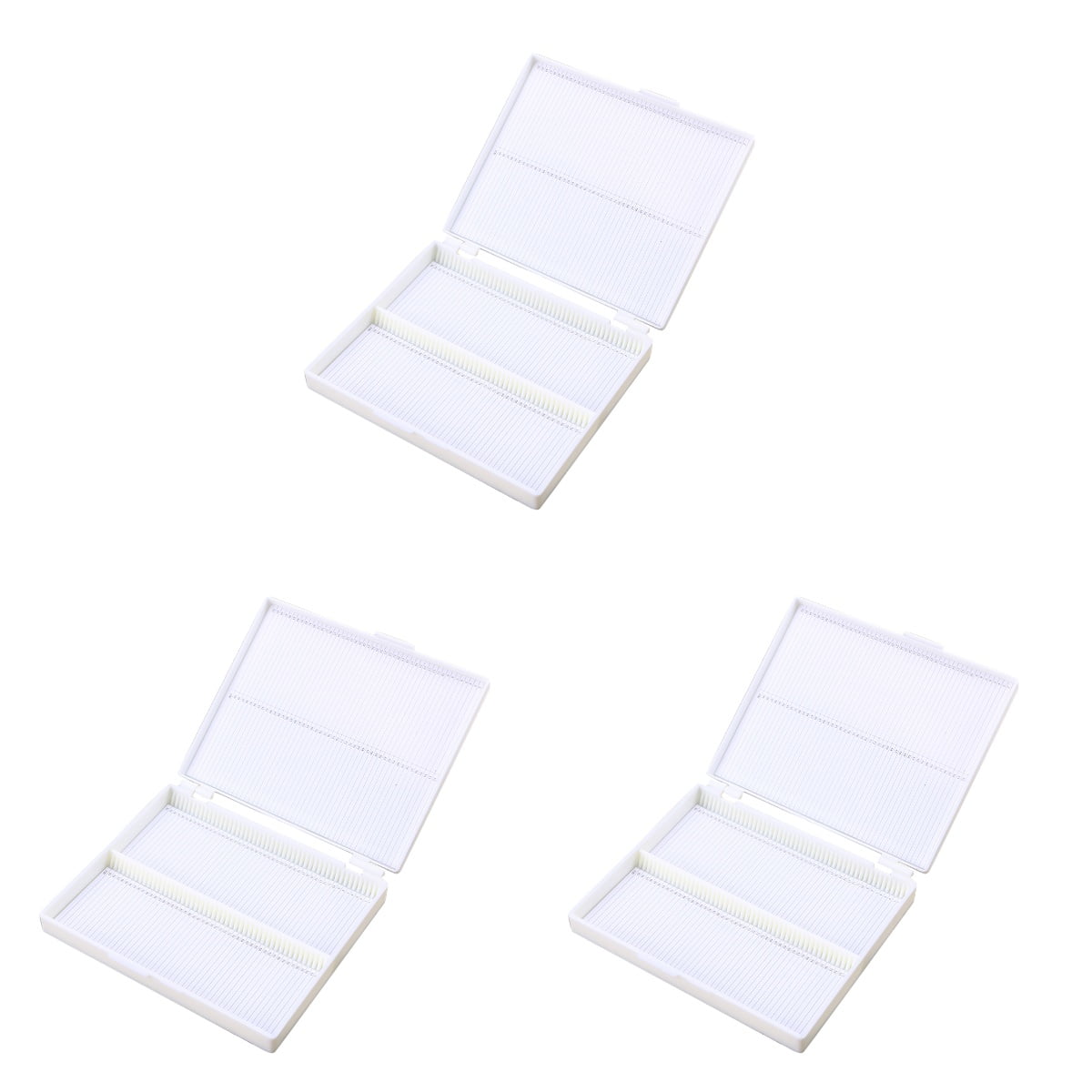 3 Pack Microscope Slide Holder الحفظ الميسر Glass Slides for ...