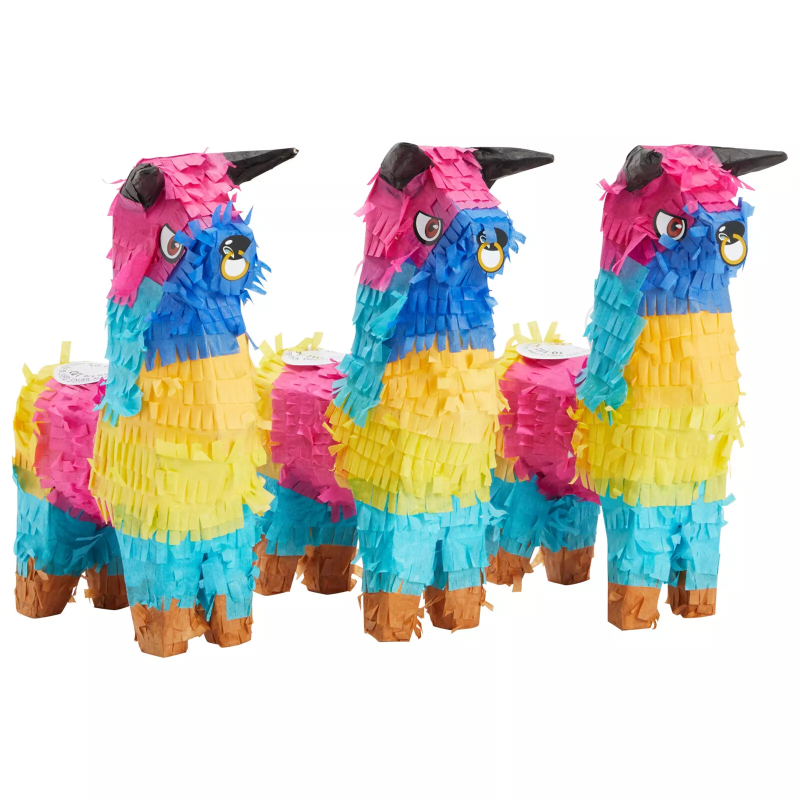 3 Pack Mini Bull Pinatas, Mexican Fiesta Party Decorations, 5.25 x 9 in - Walmart.com