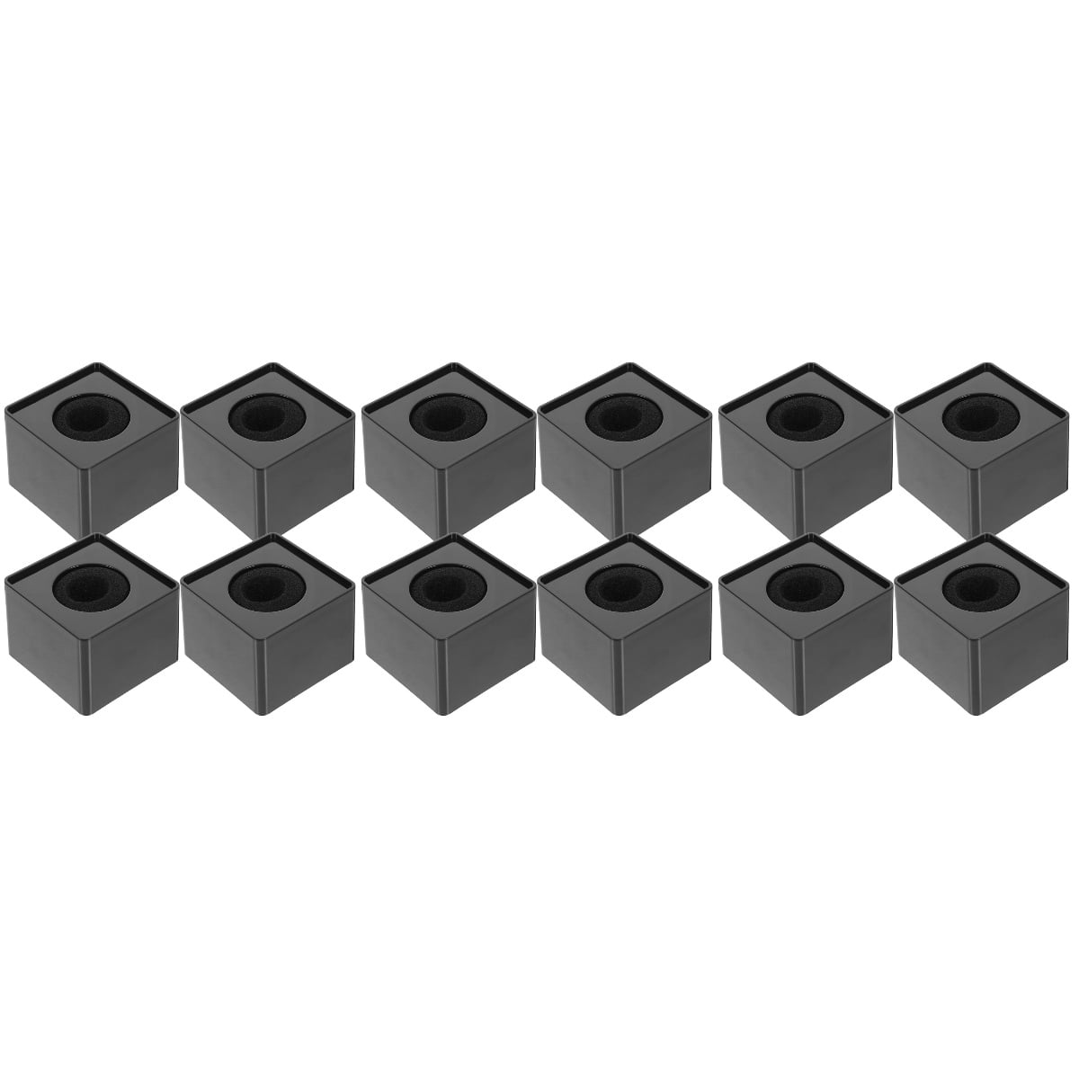 3 Pack Mini Mic Flag Station Hat Organizer Rack Microphones Work Black ...