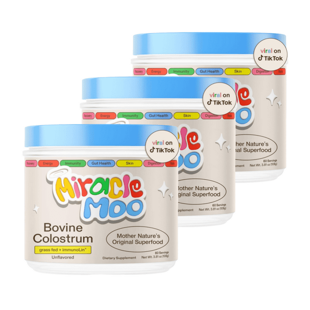 3 Pack Miracle Moo Colostrum - Walmart.com