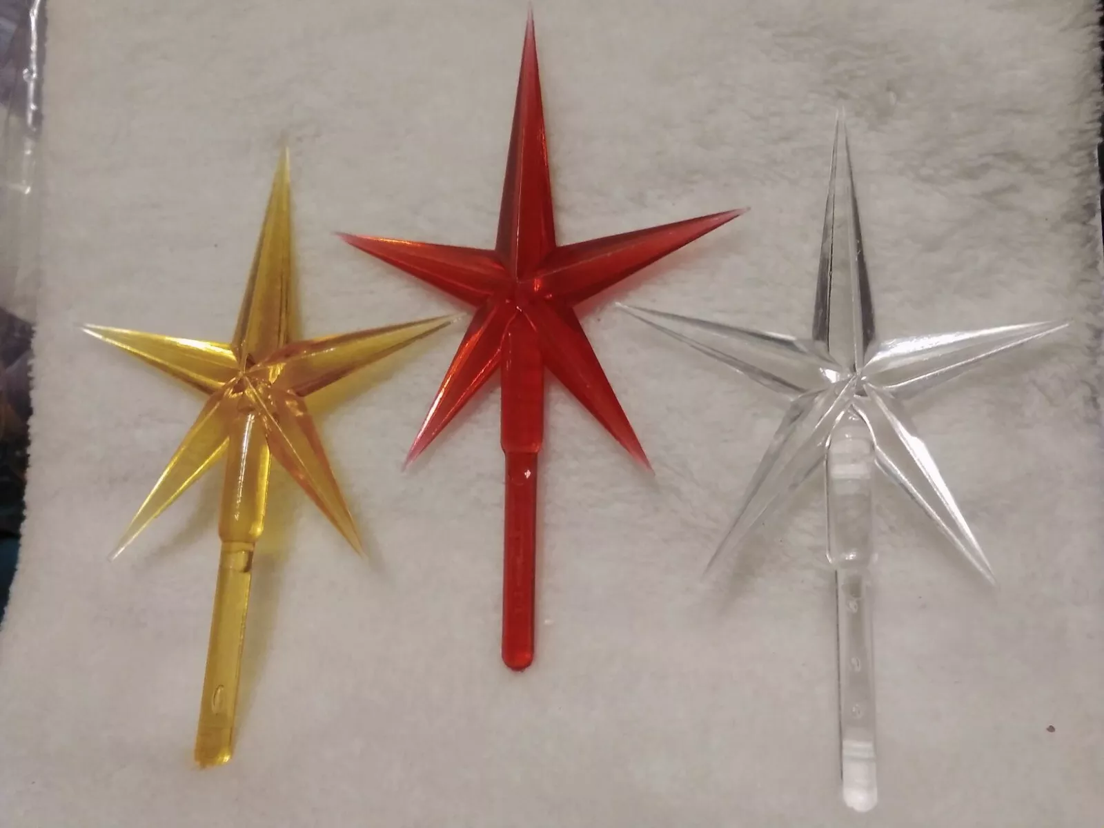 3 Pack Modern Large Stars for Ceramic Christmas Tree Topper - Walmart.com