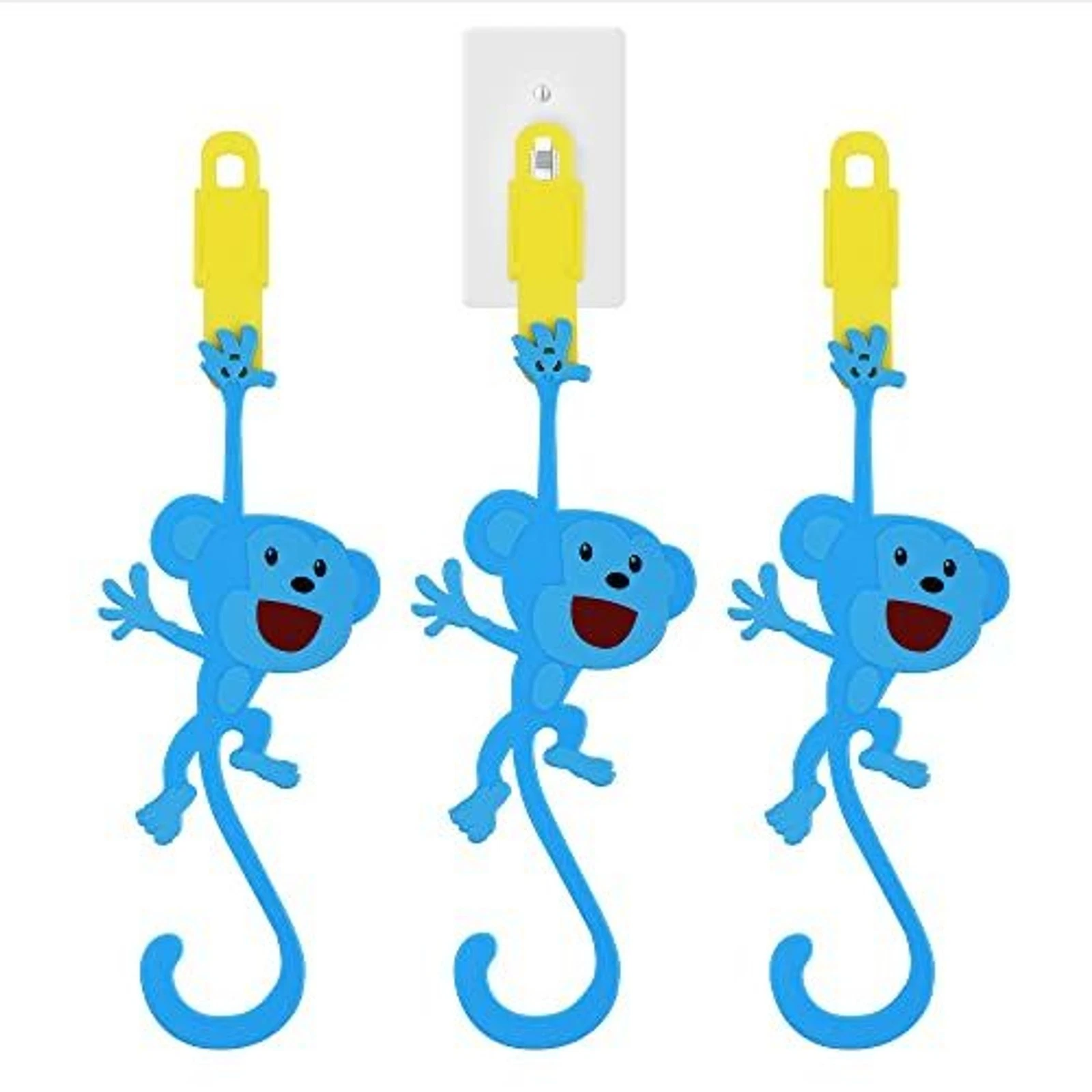 [3 Pack] Monkey Light Switch Extender for Kids with Easy Grab Tail ...