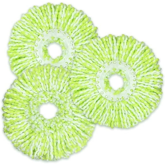 3 Pack Mop Head Replacement Compatible with Libman All-in-One Spin Mop ...