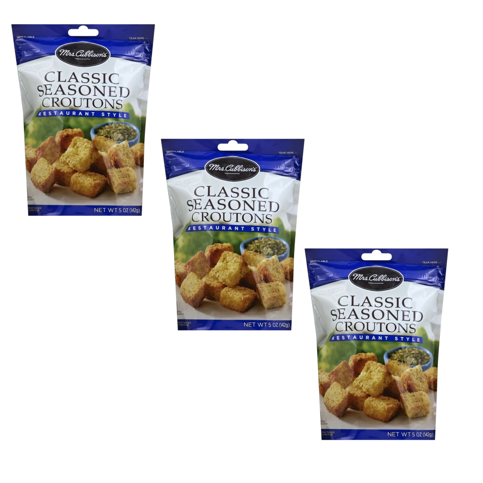 ( 3 Pack ) Mrs. Cubbison's Classic Restaurant Style Seasoned Croutons ...