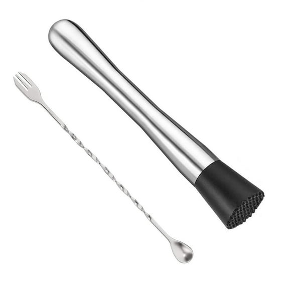 Cream Whipper | Double-Head Stainless Steel Miso Muddler | Ergonomic ...