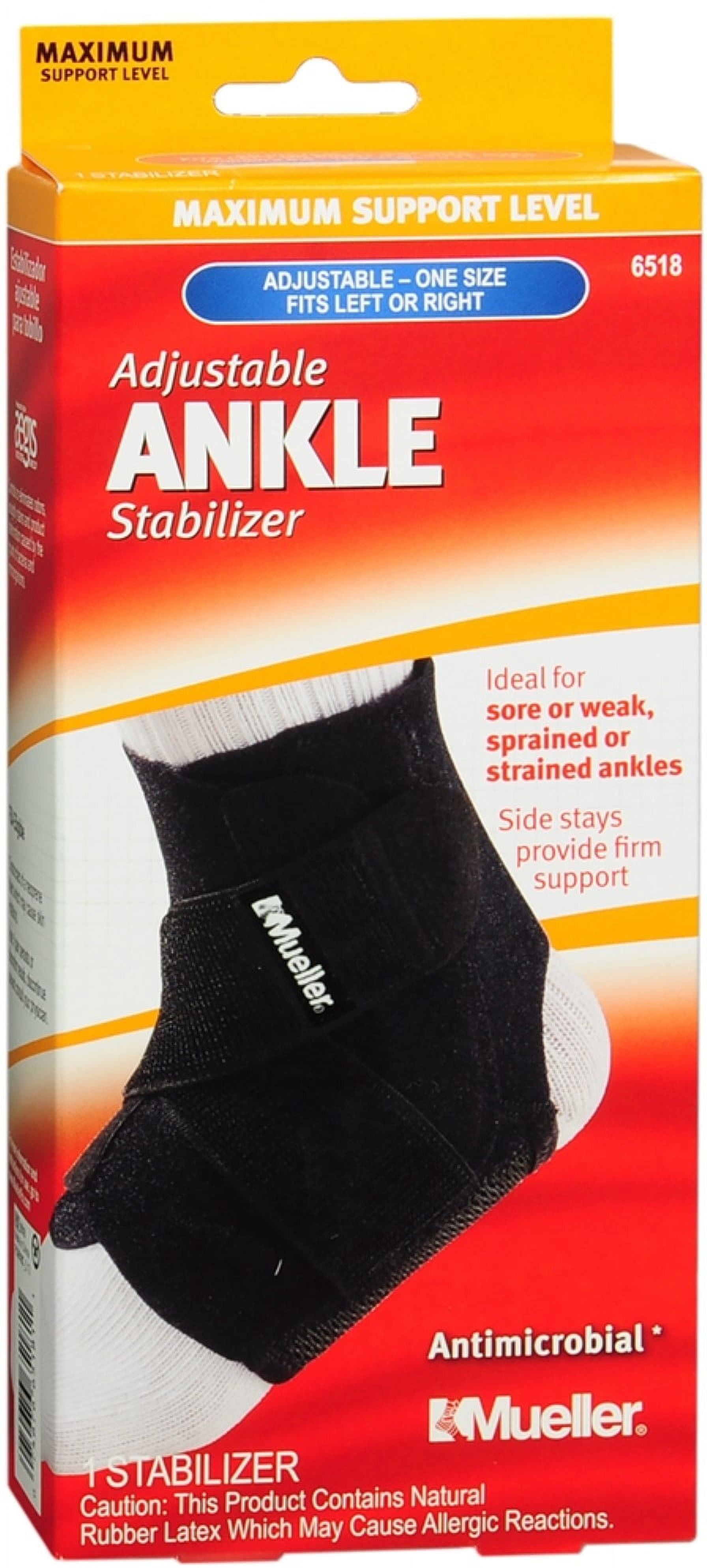 3 Pack - Mueller Sport Care Adjustable Ankle Stabilizer One Size [6518 ...