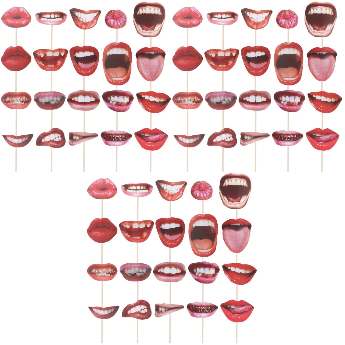 3 Pack Mugshot Photo Booth Props Funny Pose Pride Decor Frame - Walmart.com