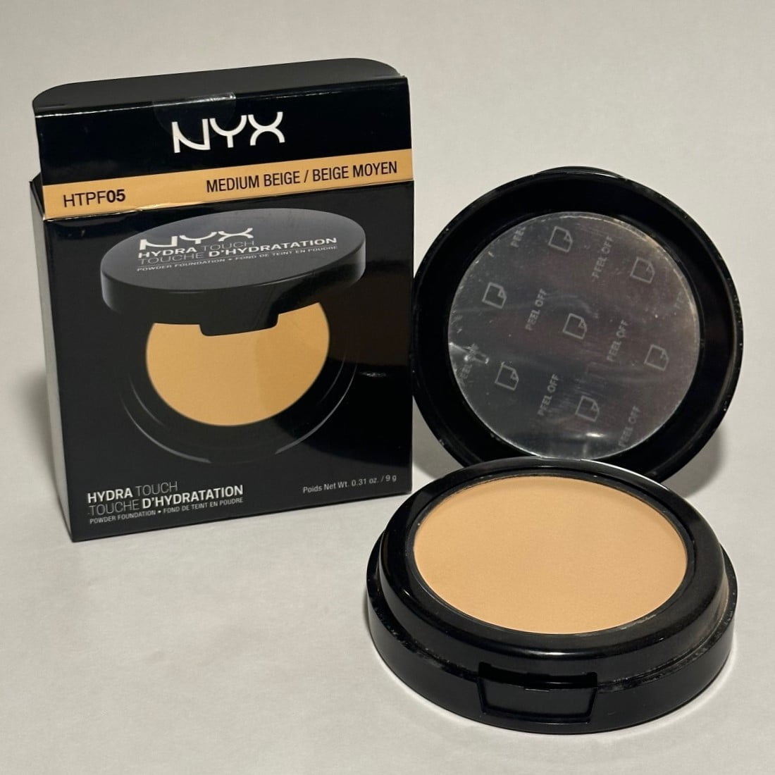 3 Pack Nyx Professional Makeup Hydra Touch Powder Foundation