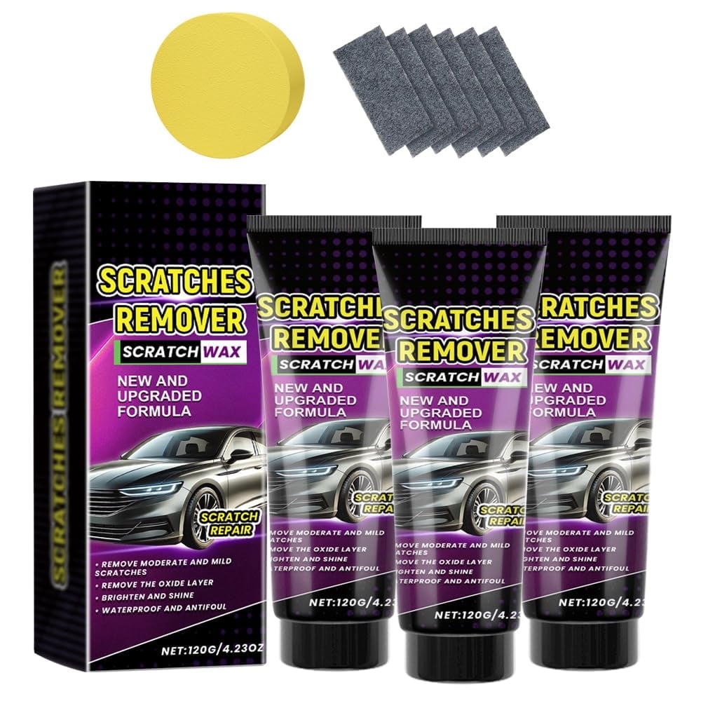 3 Pack Nano Cloth Car Scratch Remover Set, 2025 New Car Scratch Repair ...