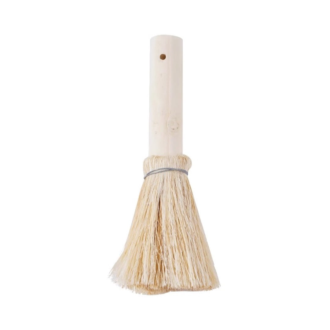 3 Pack Natural Fiber Dish Brush, Bamboo Handle Kitchen Scrubber for ...