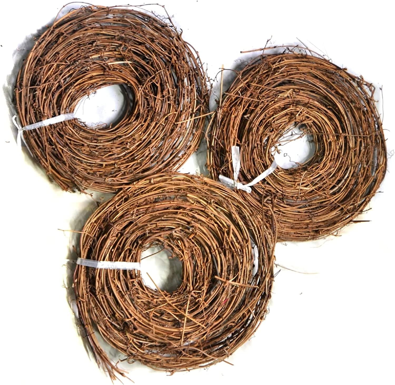 3 Pack Natural Grapevine Twig Garland, 15Ft Twig Garland Grapevine ...