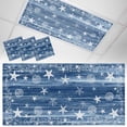 3 Pack Navy Blue Coastal Fluorescent Light Covers for Ceiling Lights ...