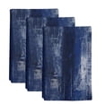 3 Pack Navy Blue Kitchen Towels Abstract Art Graffiti Paint Style ...