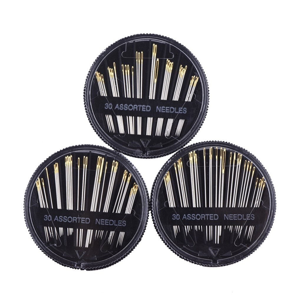 3 Pack Needles for Sewing Machine Kit Hand Stitching - Walmart.com