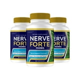 (3 Pack) Nerve Forte - Nerve Forte Pill Supplement - Walmart.com