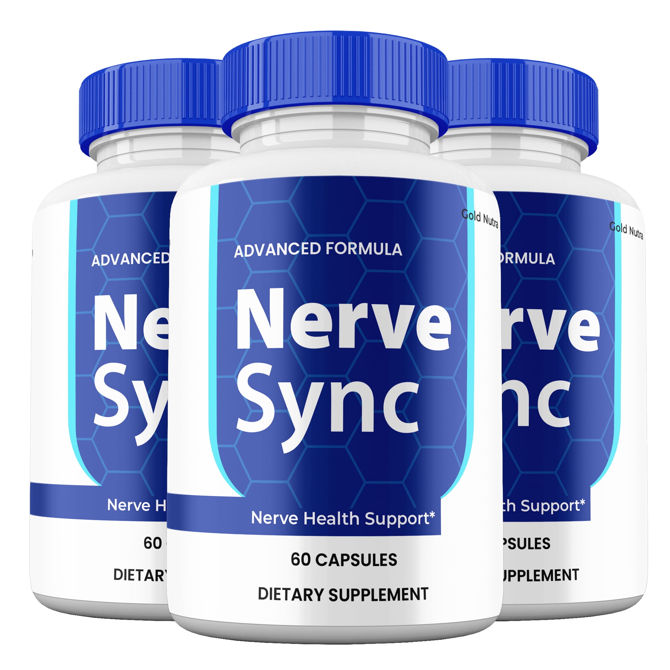 (3 Pack) Nerve Sync Capsules, NerveSync Supplement for Nerve Health ...