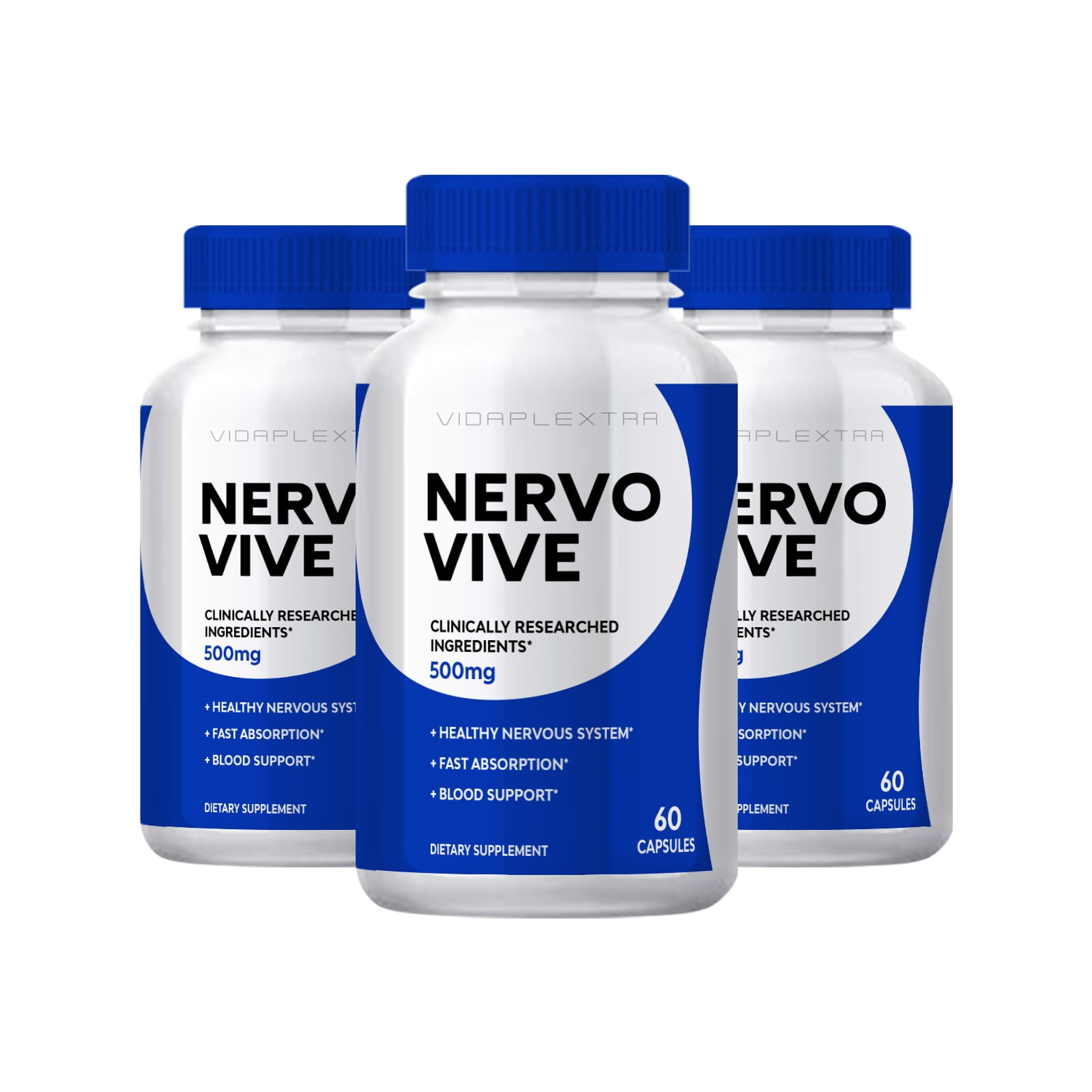(3 Pack) Nervo Vive Capsules - Nervo Vive Capsules - Walmart.com