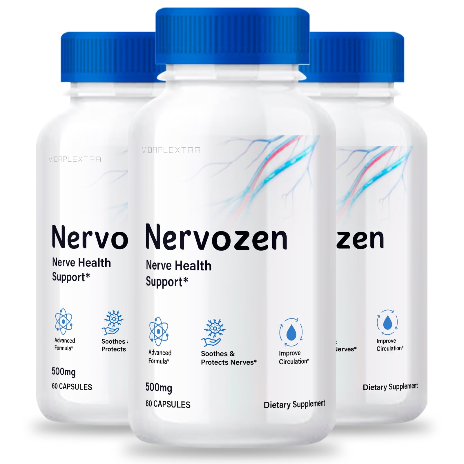 (3 Pack) Nervozen Capsules - Nervozen Capsules - Walmart.com