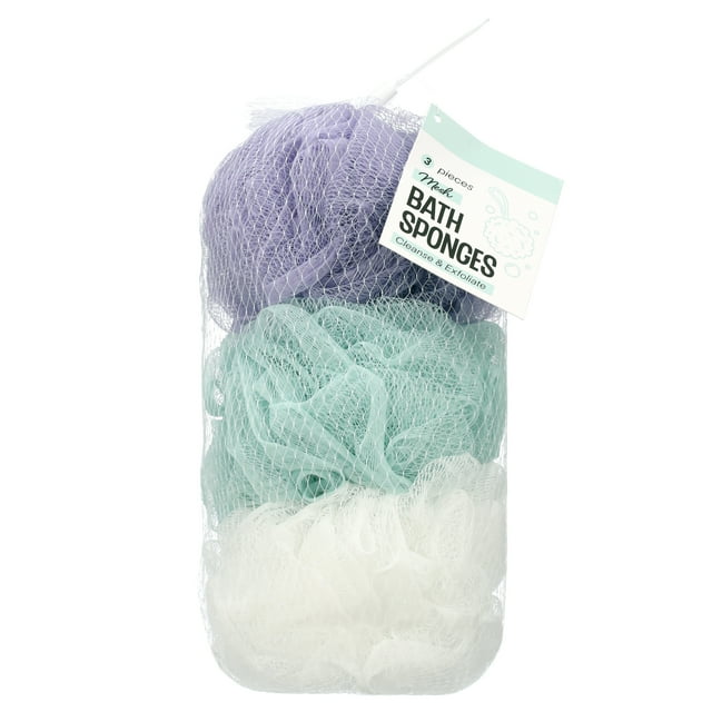 3 Pack Netted Sponges - Walmart.com