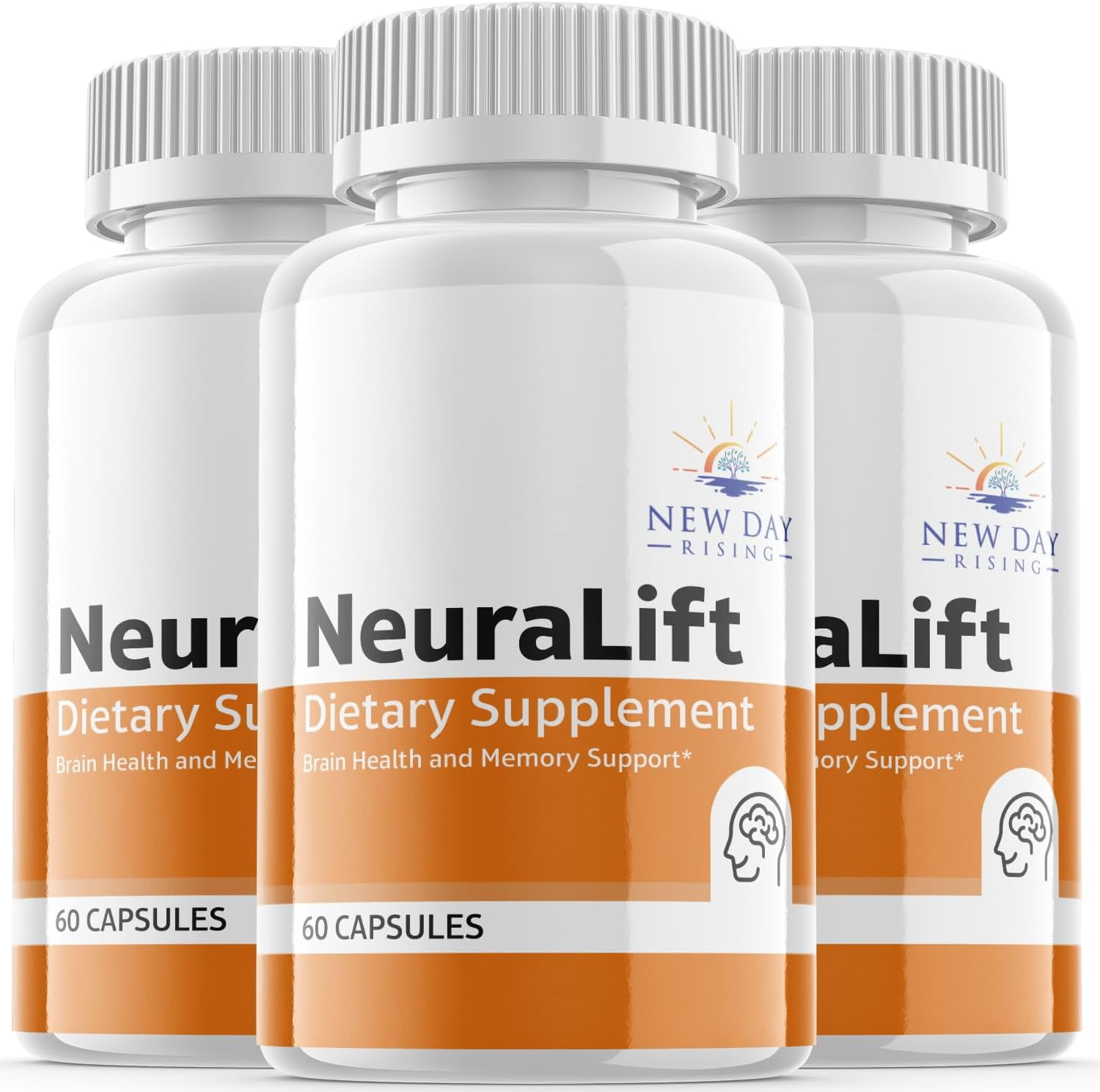 (3 Pack) NeuraLift - Brain Supplement - Dietary Supplement for Focus ...