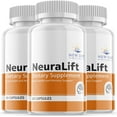 (3 Pack) NeuraLift - Brain Supplement - Dietary Supplement for Focus ...