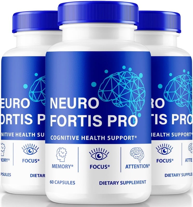 (3 Pack) Neuro Fortis Pro Capsules, Unlock Your Potential With ...
