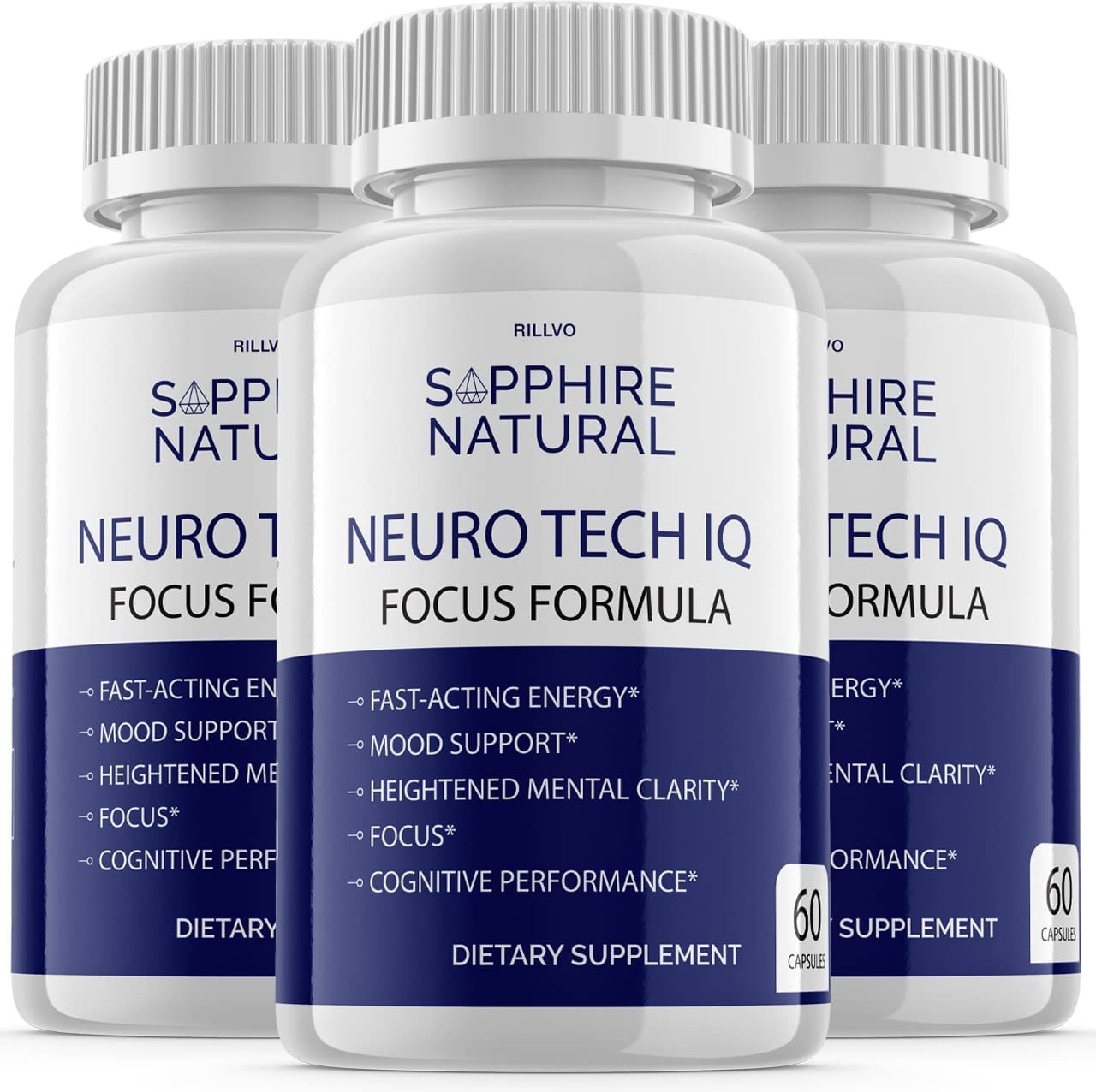 (3 Pack) Youthful Brain - Youthful Brain Advanced Capsules - Walmart.com