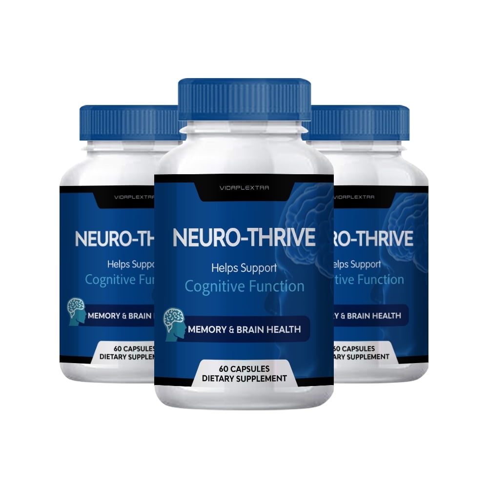 (3 Pack) Neuro Thrive - Neuro Thrive Cognitive Support Capsules ...