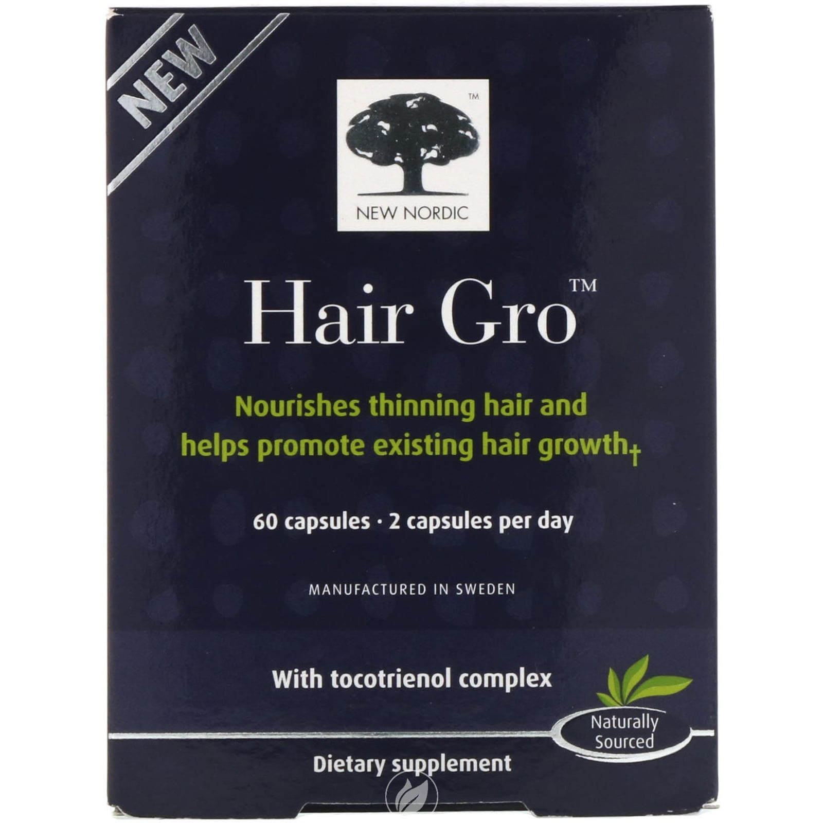 (3 Pack) New Nordic Hair Gro Supplement - Supports Thinning Hair ...