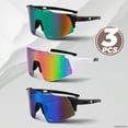 3-Pack New Women's Rimless Fashion Glasses - Unisex Classic Glasses ...