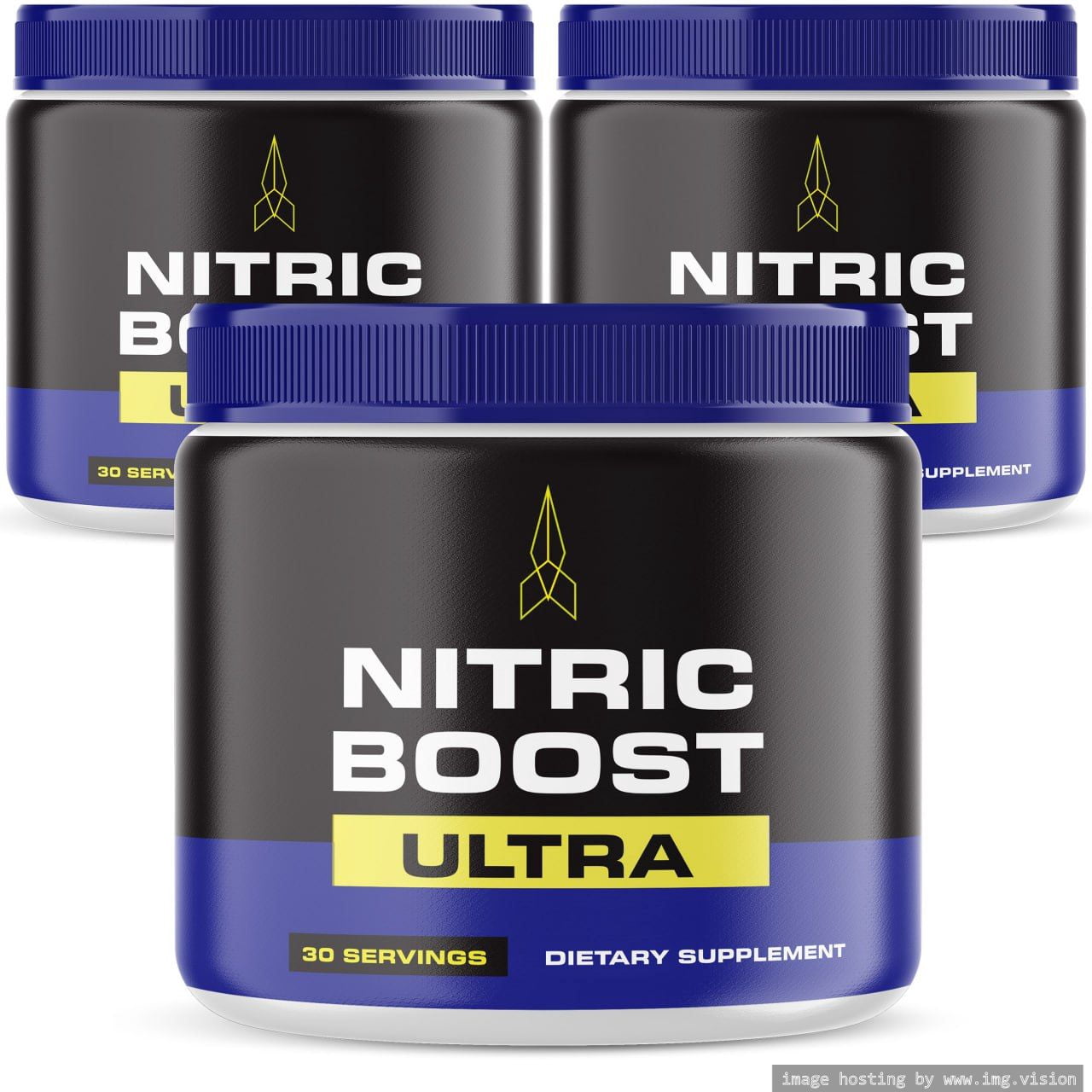 (3 Pack) Nitric Boost Ultra Powder, Official Formula to Support Energy ...