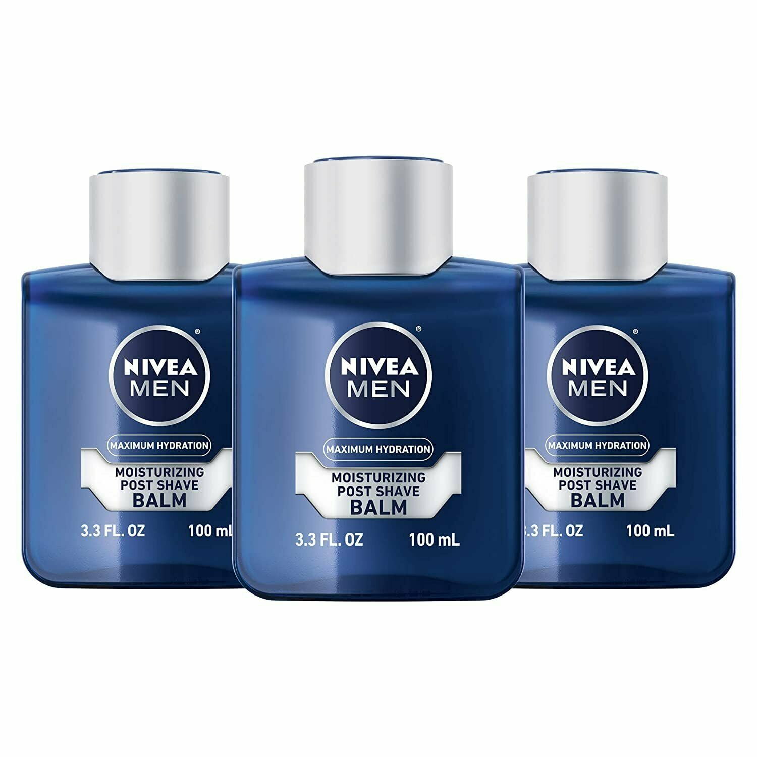 Nivea Men Maximum Hydration Moisturizing Post Shave Balm for Skin, 3.3 ...