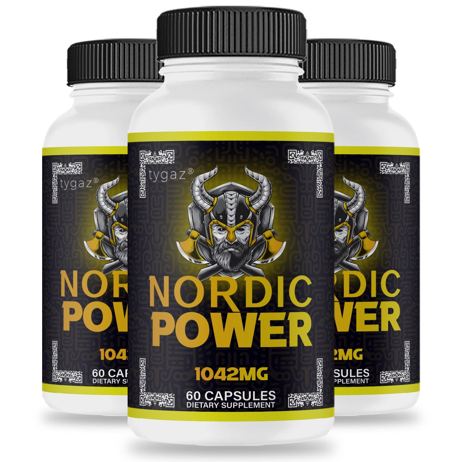 (3 Pack) NordicPower - Nordic Power Pills For Men - Walmart.com
