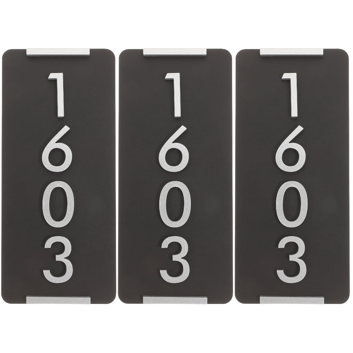 3 Pack Number Plate Mailbox Cutie Postala Exterior Office - Walmart.com