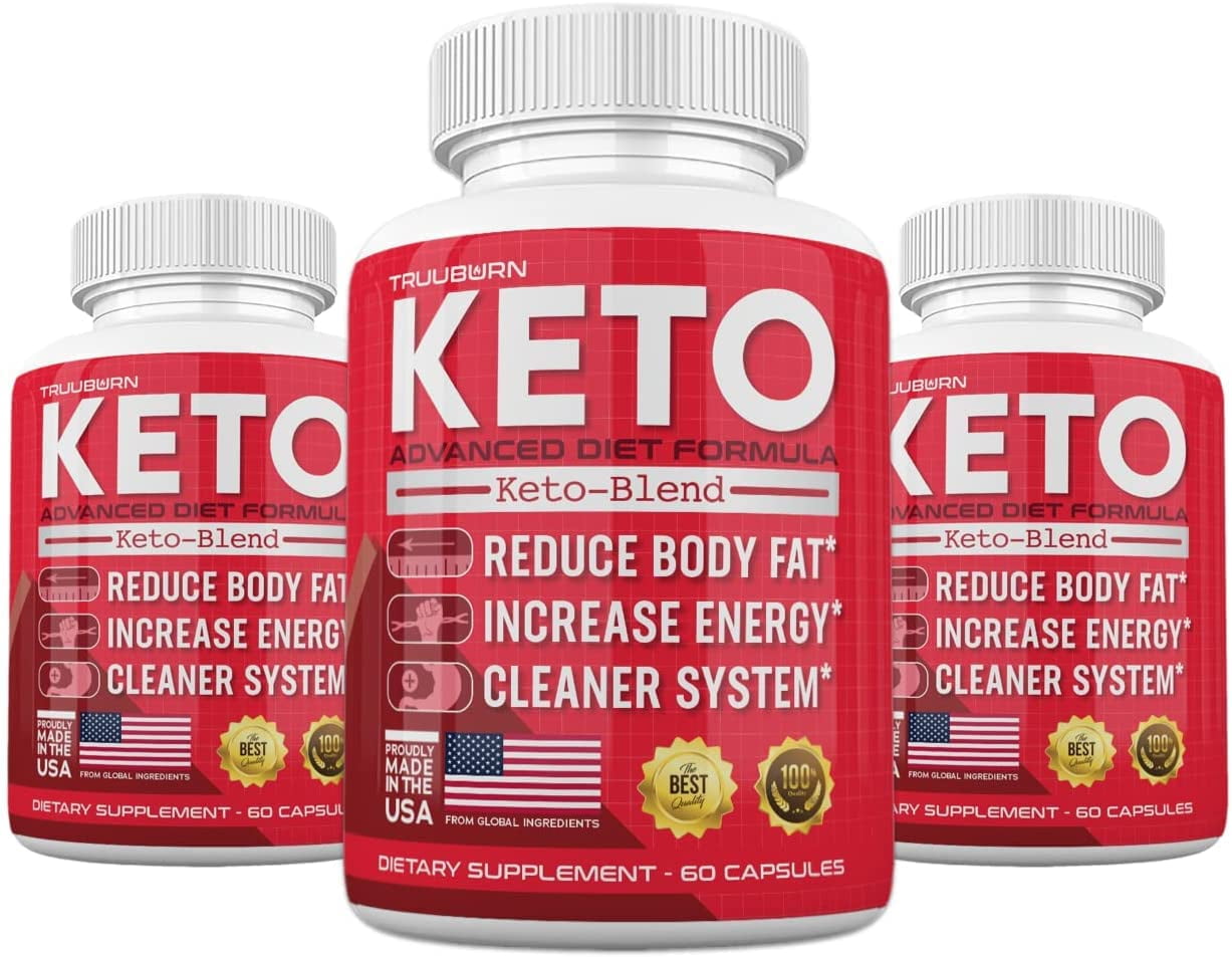 (3 Pack) Official Truuburn Keto Pills Advanced Diet Formula, Truu Burn ...