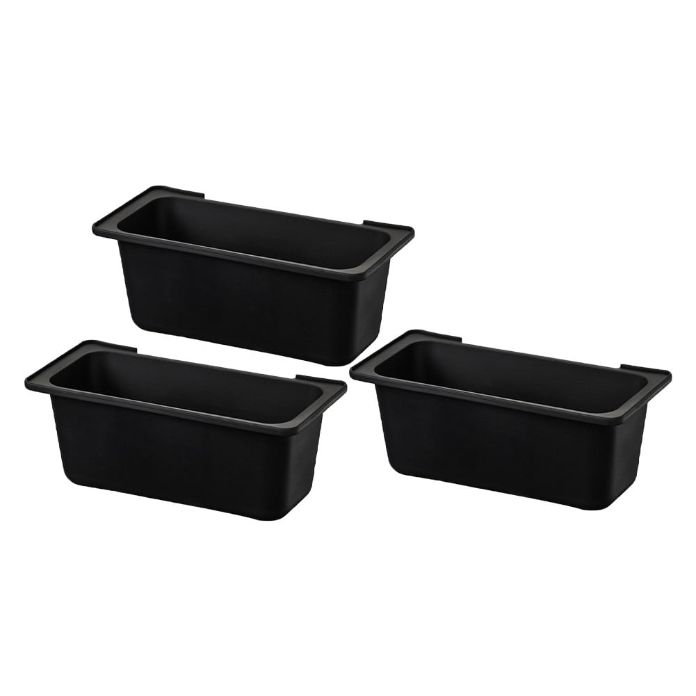 3 Pack Oil Drain Box Inner Tank Grease Drip Tray Grill Collector Drain ...