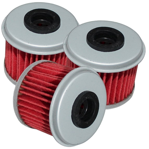 3 Pack Oil Filter for Honda CRF250R CRF250X CRF250Rx 2004 2005 06 07 ...