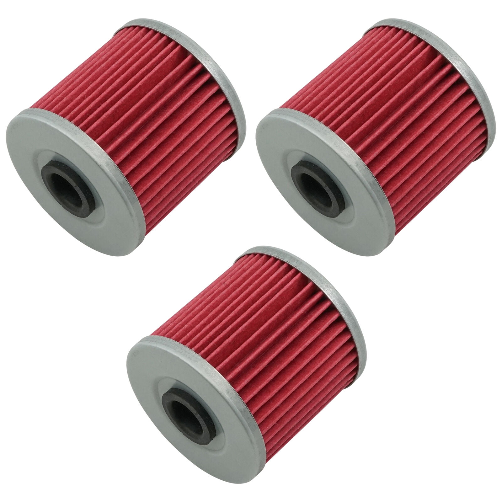 3 Pack Oil Filter for Kawasaki KLR650 KLR-650 KLR 650 1987-2018 16099 ...