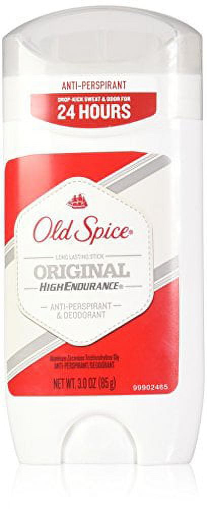 Old Spice Original High Endurance Antiperspirant Deodorant, 3 Pack, 3.0 ...