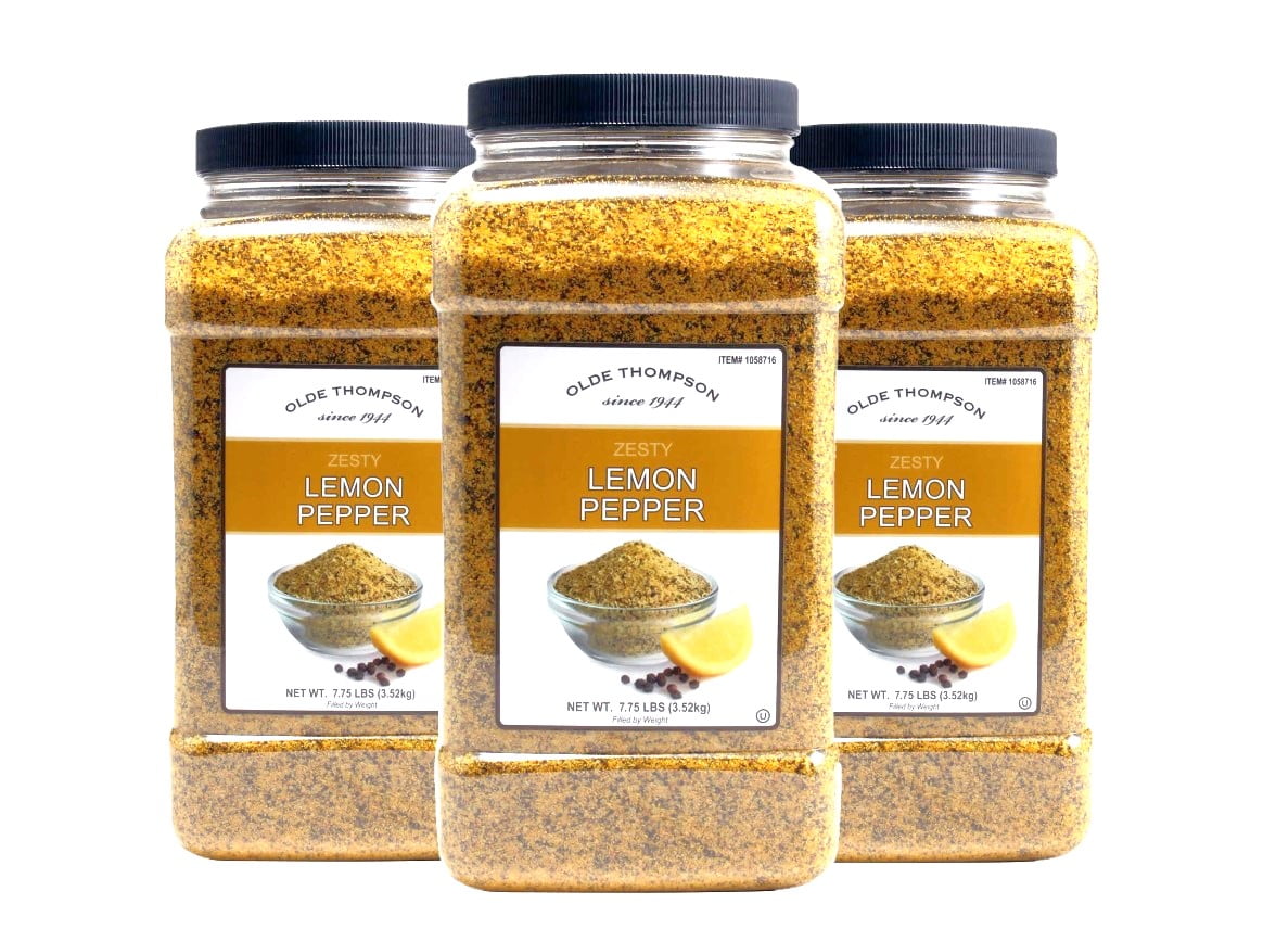 3 Pack | Olde Thompson Zesty Lemon Pepper, 9 lbs - Walmart.com