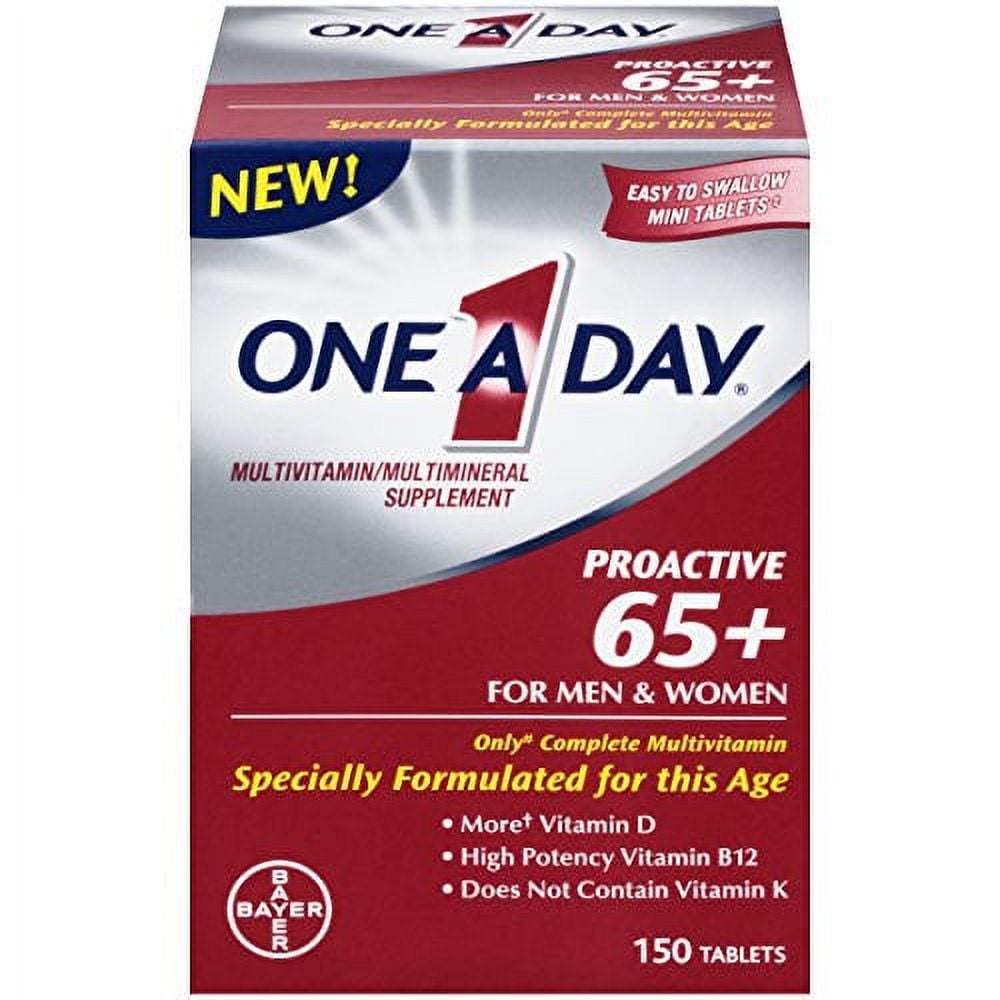 Free Shipping 3 Pack One A Day Proactive 65 For Men And Women