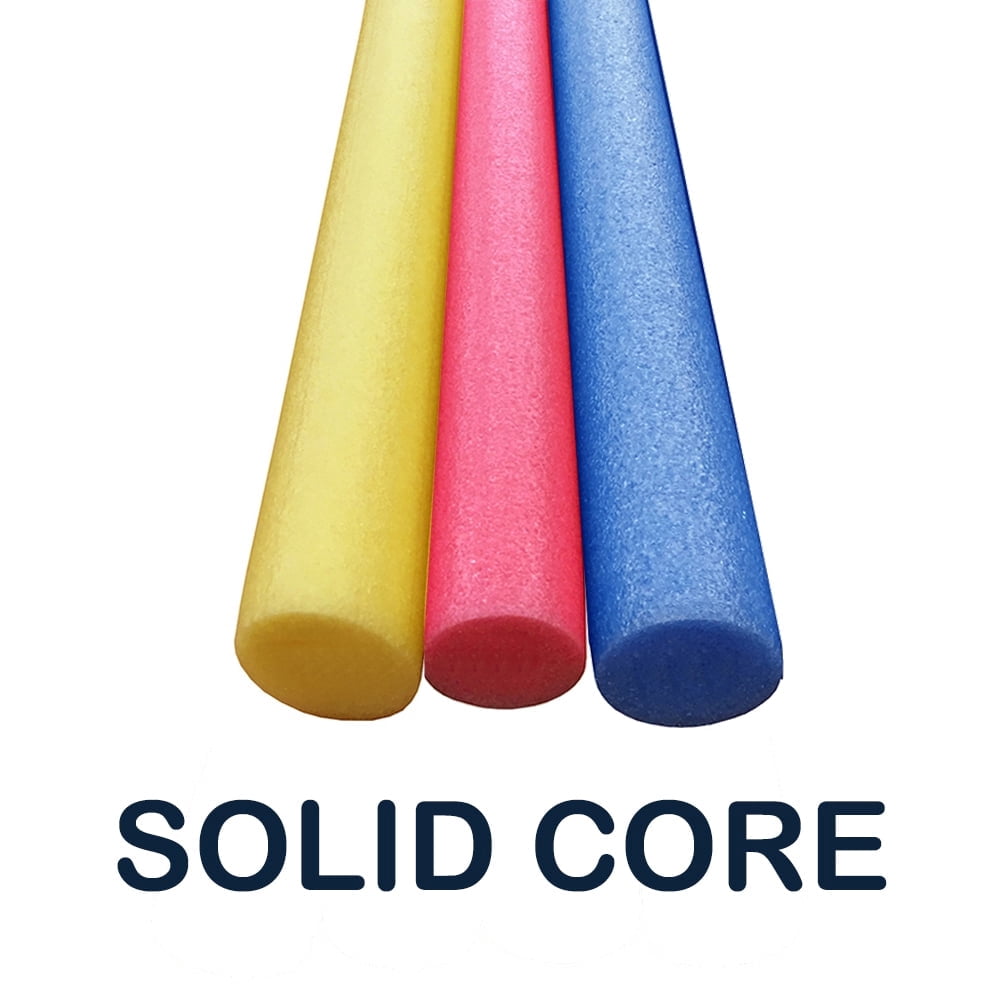 3 Pack Oodles of Noodles Extra Long Solid Core Foam Noodle Multi ...