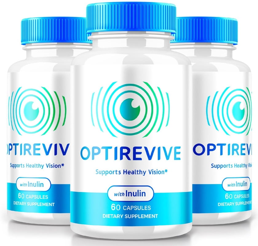 (3 Pack) OptiRevive Capsules, Supports Healthy Eyesight Naturally ...
