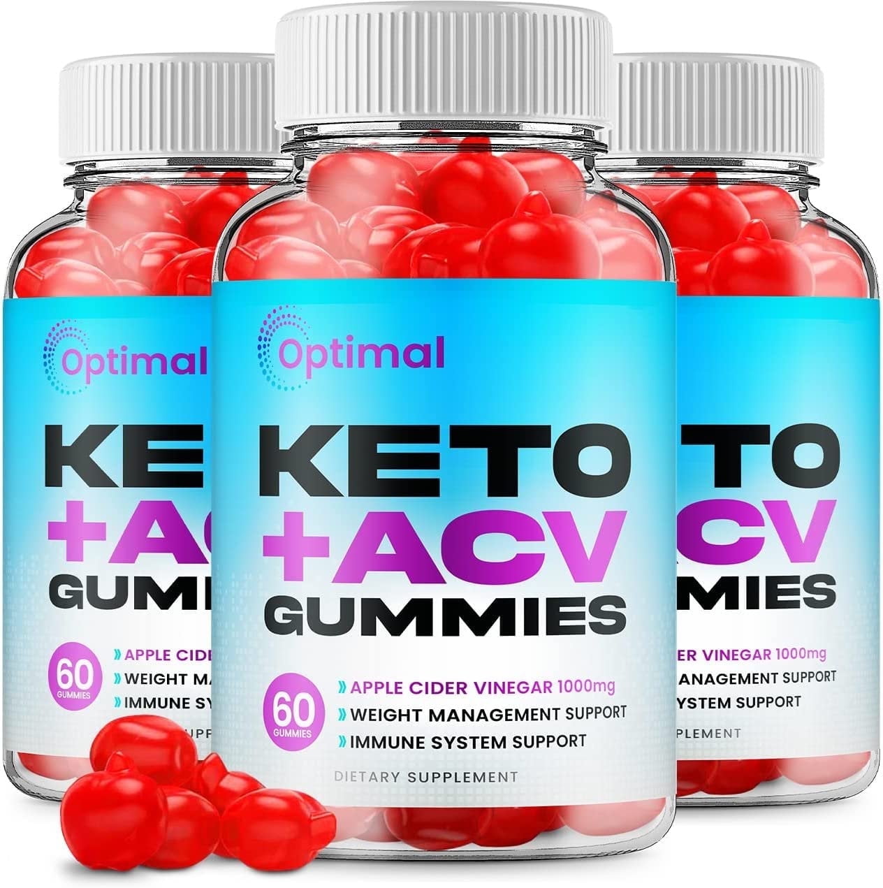 Optimal Keto ACV Gummies - Advanced Formula with B12, Beet Root Juice ...