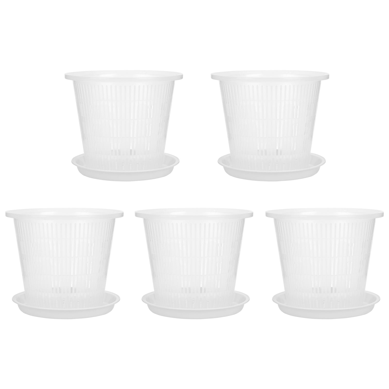 3 Pack Orchid Pots With Holes Perforated Tidy and Clean Flower Holders ...