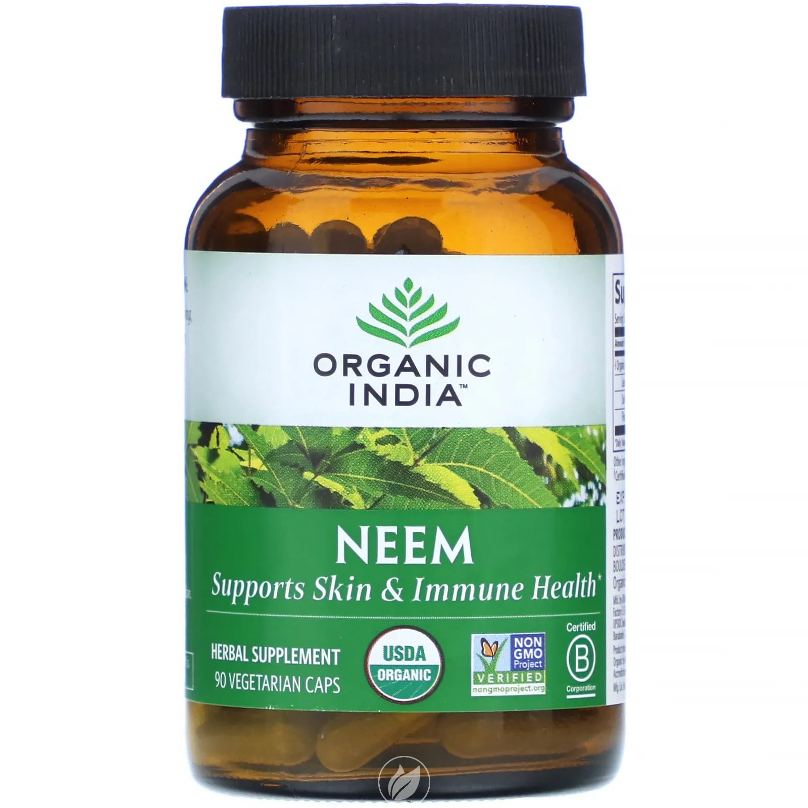 Organic India Neem Supplements, Og2 90 Vcap (3 Pack) - Walmart.com