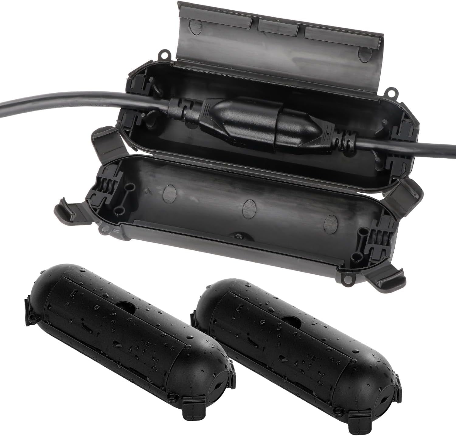 [3 Pack] Outdoor Extension Cord Safety Cover with Waterproof Seal ...