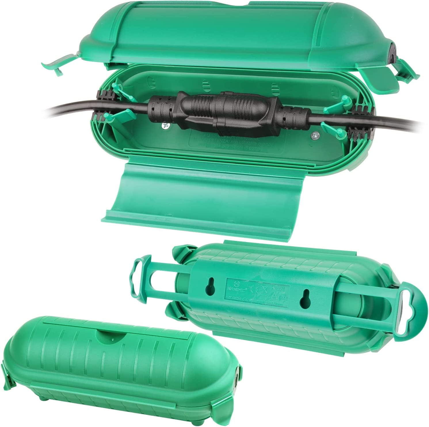 3 Pack - Outdoor Extension Cord Safety Cover with Waterproof Seal ...